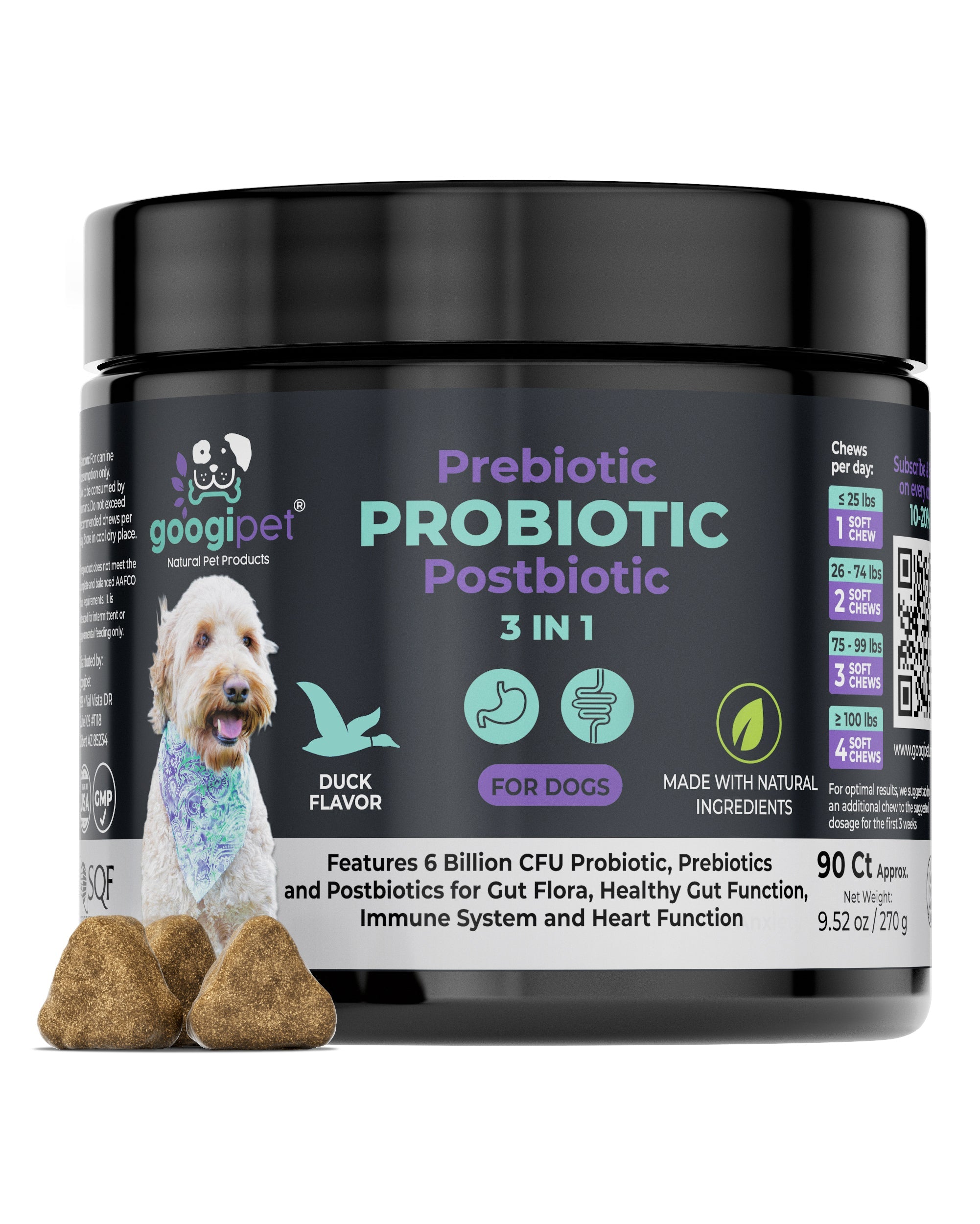 3 in 1 Probiotic Chews for Dogs – Spot Pet Supply